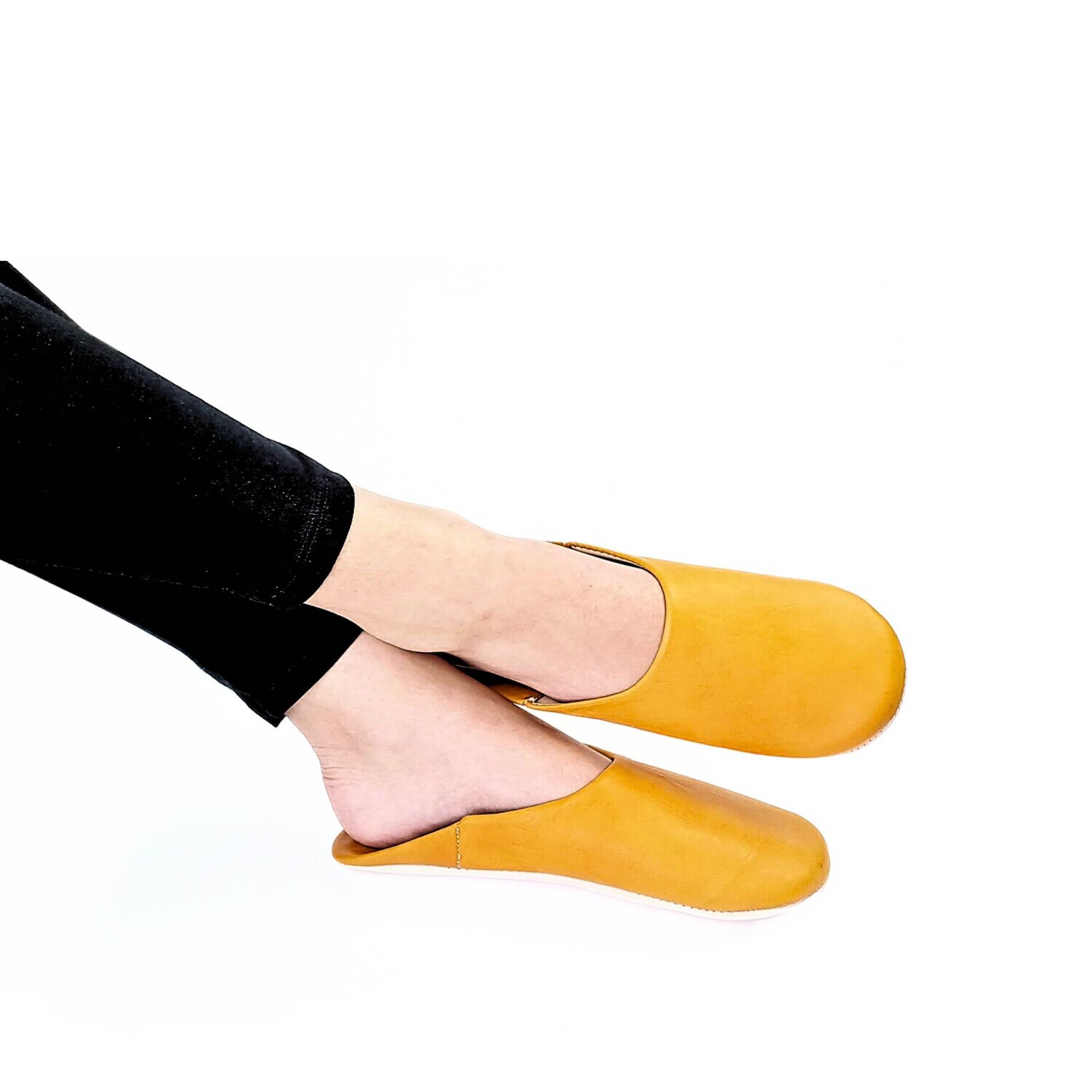 Women's Leather Slippers – Artihandmade